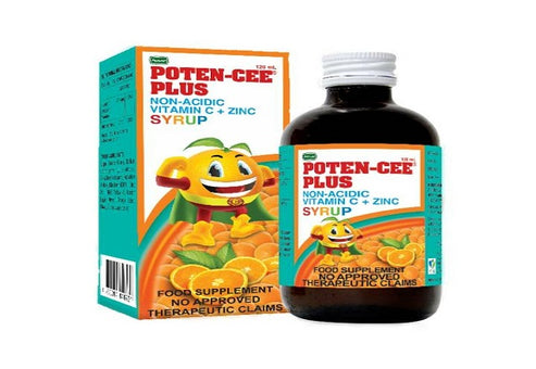 Poten-cee Plus Vitamin C + Zinc Syrup – Vijerelpharma